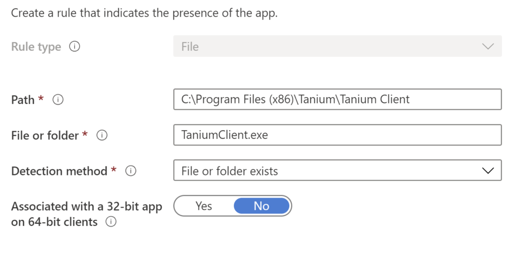 Deploying Tanium Client with Intune / Endpoint Manager - PointWire