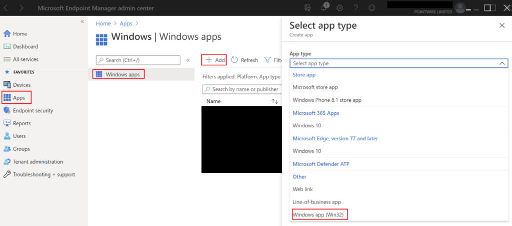 Deploying Tanium Client with Intune / Endpoint Manager - PointWire