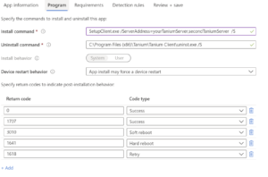 Deploying Tanium Client with Intune / Endpoint Manager - PointWire